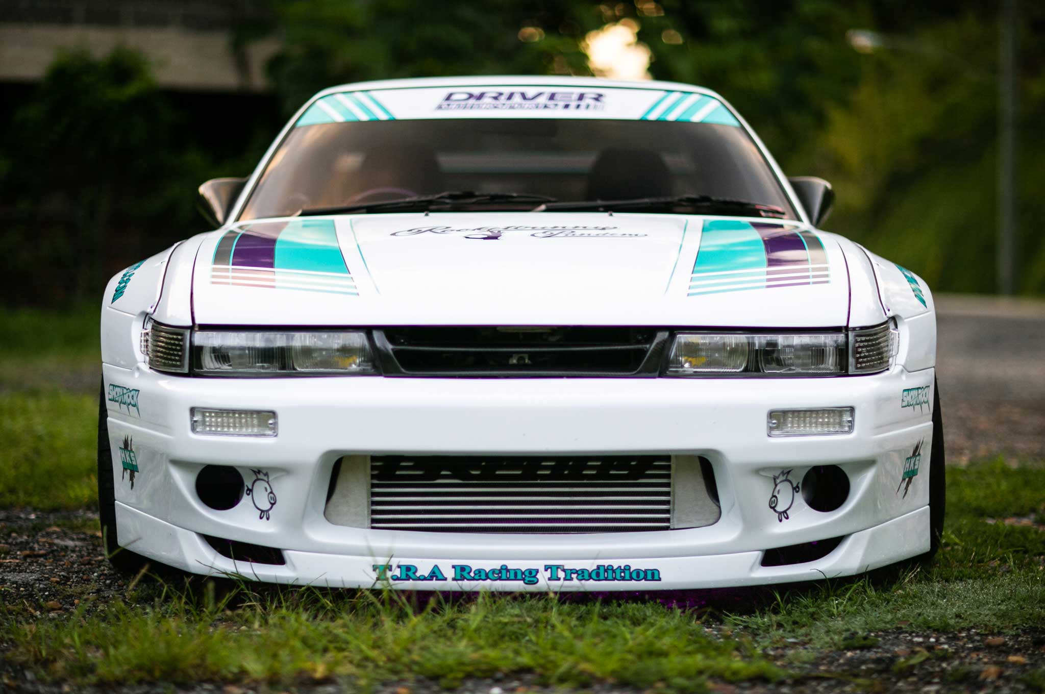 Nissan Silvia S13 Rocket Bunny Kit Volk Te37 Sr20det