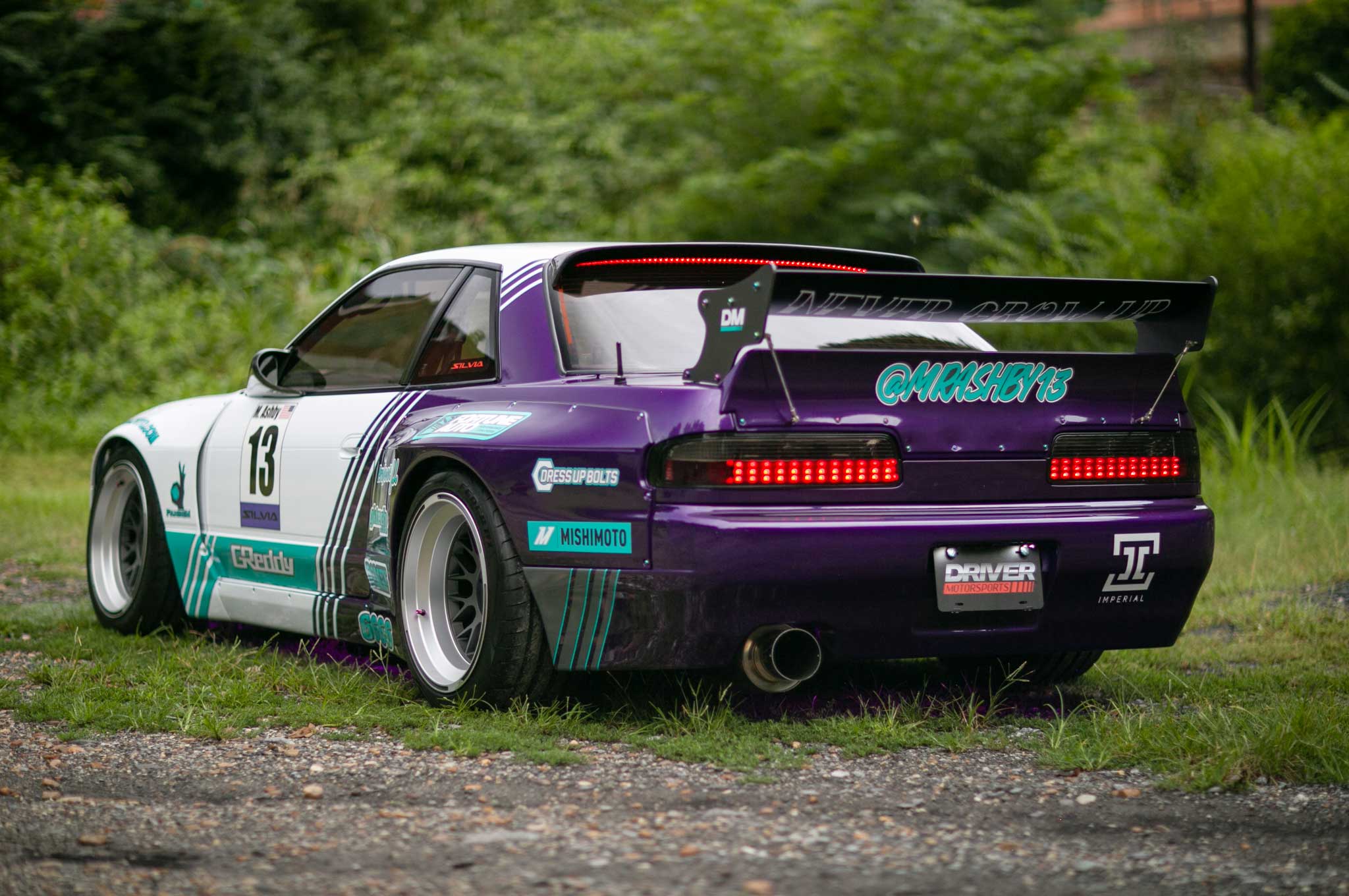 Nissan Silvia S13 Rocket Bunny Kit Volk Te37 Sr20det