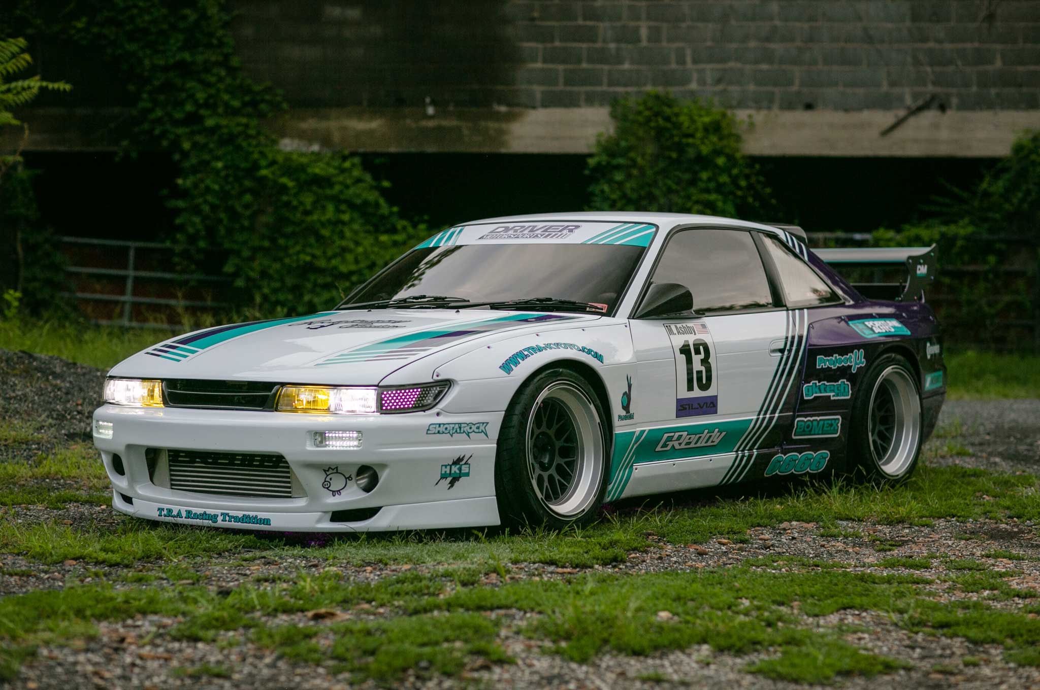 Nissan Silvia S13 Rocket Bunny Kit Volk Te37 Sr20det