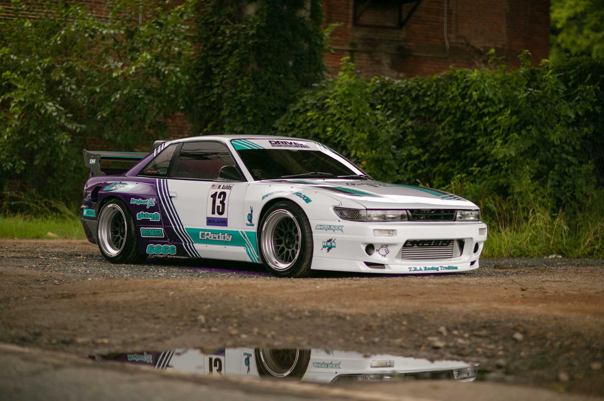 Nissan Silvia S13 Rocket Bunny Kit Volk Te37 Sr20det